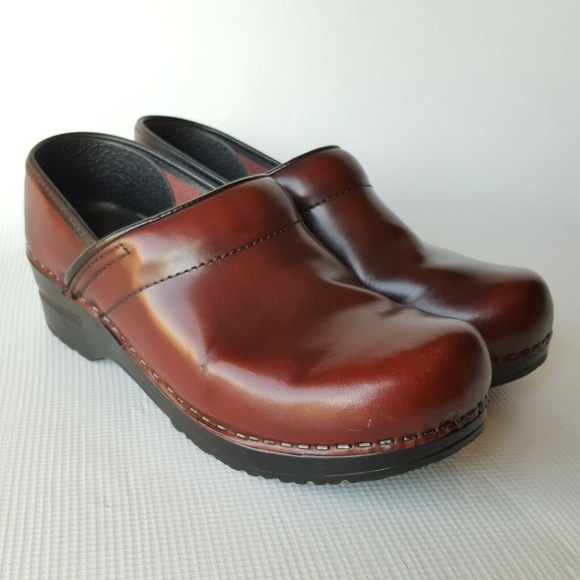 Dansko | Shoes | Dansko Cabrio Cordovan Leather Work Clog Size 37 ...